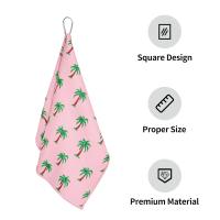 China Premium Multiple Sizes OEM & ODM Golf Club Use Waffle Golf Towel for sale
