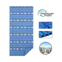 China 75x150cm Quick Dry Sand Free Towel With Logo Custom Microfiber Beach Towel for sale