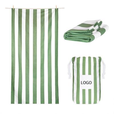 China Custom Designed Polyester & Polyamide Sublimation Printed Beach Towel for sale