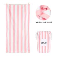 China Custom Designed Polyester & Polyamide Sublimation Printed Beach Towel for sale