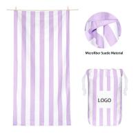 China Custom Designed Polyester & Polyamide Sublimation Printed Beach Towel for sale