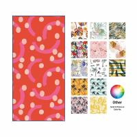 China Customization Recycled Summer Pattern Eco Friendly Custom Beach Towel for sale