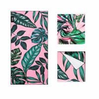 China Customizable Pattern Polyester and Polyamide Recycled Custom Beach Towel for sale