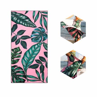 China OEM/ODM Quick Dry Custom Pattern for Beach Swimming Custom Beach Towel for sale