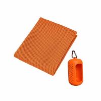 China Sports Towel Reactive Printed Instant Cold Microfiber Cooling Towel for sale