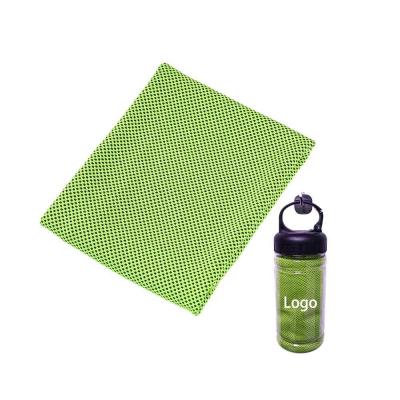 China Summer Cooling 30x100cm Customized With Bag Microfiber Cooling Towel for sale