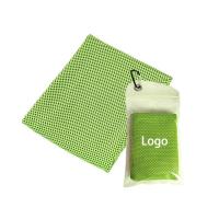 China Summer Cooling 30x100cm Customized With Bag Microfiber Cooling Towel for sale