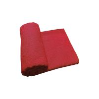 China Anti Slip Ultra Absorbent Red Custom Size Microfiber Yoga Towel for sale