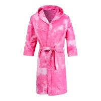 China Quick-Dry Tie-dyed Hooded Poncho for Beach Microfiber Poncho Towel for sale