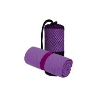 China Stripe Printed Ribbed Woven Techniques Microfiber Sports Towel for sale