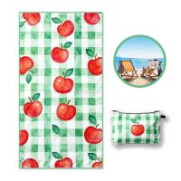 China Print design Sand Free Quick Dry Beach Towel Printed Beach Towel for sale