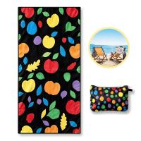 China Custom High Quality Luxury Design Microfiber Printed Beach Towel for sale