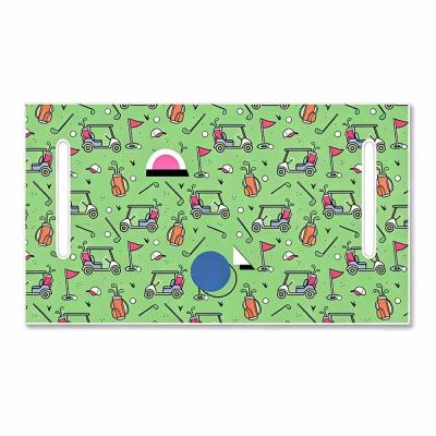 China Printed Microfiber Golf Cart Seat Cover Towel Microfiber Golf Towel for sale