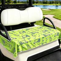 China New Design Microfiber Golf Cart Seat Cover Microfiber Golf Towel for sale