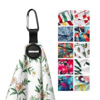 China Custom Print Design With Carabiner & Grommet Sports Waffle Golf Towel for sale