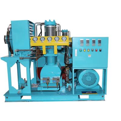 China Coal Gas Booster Compressor High Pressure , 7 Bar Lubricated Screw Compressor for sale