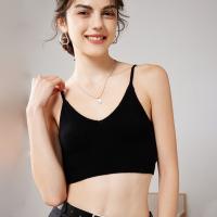China 100% Pure Cashmere Women’s V-Neck Strip Knitted Top for sale