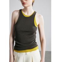China 100% Sheep Wool Knitted camisole top for sale