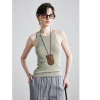 China 100% Sheep Wool Knitted camisole top for sale