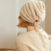 China Cashmere Wool knitted pile hat for Ultimate Comfort and Style for sale