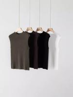 China Casual 100% Wool Women’s Sleeveless Tops for sale