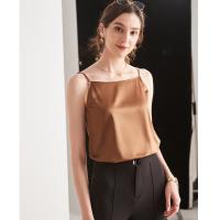 China Casual silk satin spaghetti strap camisole top for sale