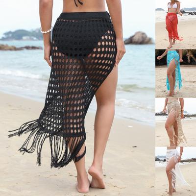 China Crochet bikinis cover up skirts for sale