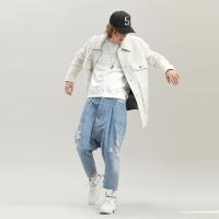China Customized premium single-breasted winter jacket for sale
