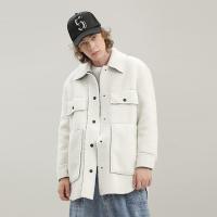 China Customized premium single-breasted winter jacket for sale