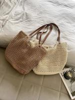 China Handwoven Cotton Crochet Summer Tote Bag for sale
