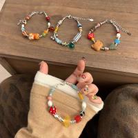 China High-End Niche Vintage Natural Stone Beaded Stacking Bracelet for sale