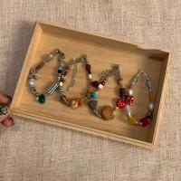 China High-End Niche Vintage Natural Stone Beaded Stacking Bracelet for sale