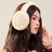 China Ladies Fluffy Faux Rabbit Fur Ear Muffs for sale