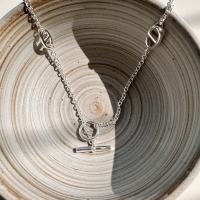 China Luxury high-end double stacking ultra-long S925 sterling silver necklace for sale
