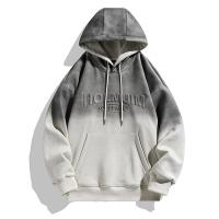 China Men’s Heavyweight Polyester Plush Hoodie Fashionable Loose Design Autumn Winter Puloever Style Hooded GZHK-3550 for sale