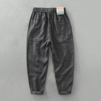 China Premium 100% Linen Straight-Leg Pants – Lightweight & Breathable for Summer for sale