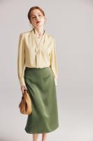 China Premium elegant Long Sleeved Mulberry Silk Shirt for sale