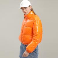 China Premium quality European zipper women’s short jacket for sale