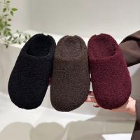 China Premium Quality lamb wool slippers for Women – Ultimate Comfort and Style for All Seasons for sale