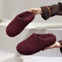 China Premium Quality lamb wool slippers for Women – Ultimate Comfort and Style for All Seasons for sale