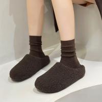 China Premium Quality lamb wool slippers for Women – Ultimate Comfort and Style for All Seasons for sale