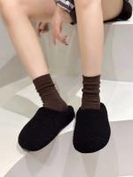 China Premium Quality lamb wool slippers for Women – Ultimate Comfort and Style for All Seasons for sale
