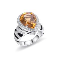 China Premium Sapphire Crystal Ring for sale