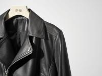 China Premium Sheepskin Leather Jacket with Zipper & Lapel Collar for sale