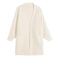 China Premium Viscose Women’s Mid-Length Shawl Sweater for sale