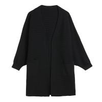 China Premium Viscose Women’s Mid-Length Shawl Sweater for sale