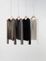 China Premium Wool Hooded Long Sleeves Sweater for sale