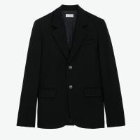 China Professional Slim-Fit Blazer – Long Versatile Commuter Jacket with Suit Collar for sale