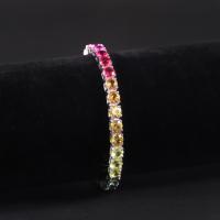 China S925 Sterling Silver Sapphire Tennis Bracelet for sale