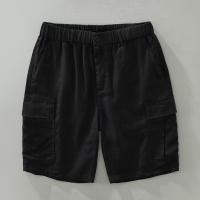 China Summer Linen Cargo Shorts – Stylish, Comfortable, and Breathable for sale